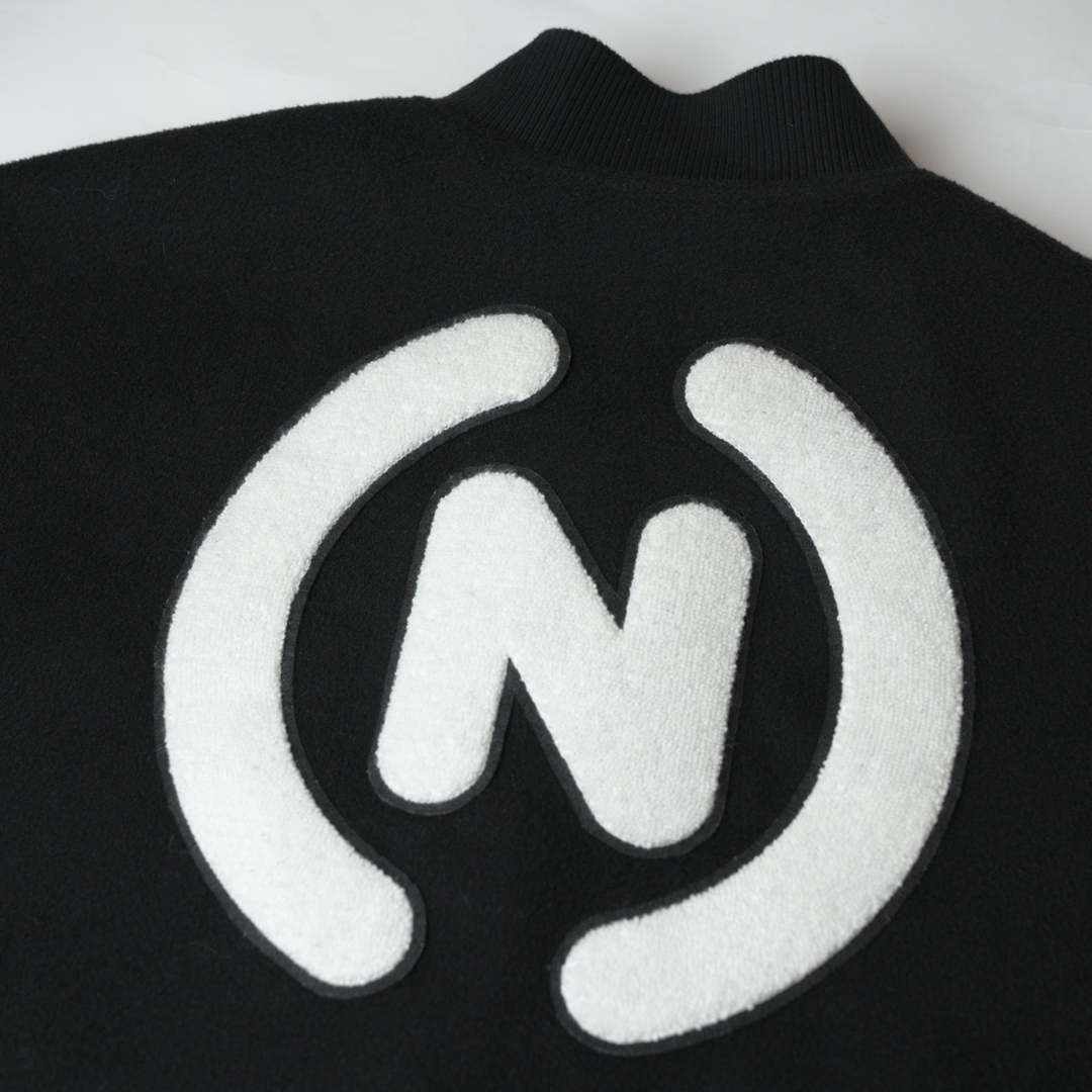 Varsity Jacket (Black) – Ngo Studios